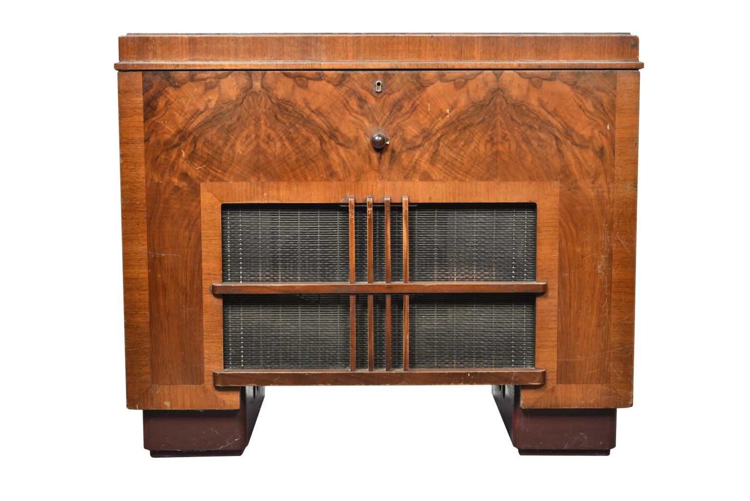HMV Duo-Diffusion Auto Radiogram Nine 580. - Snellings Museum