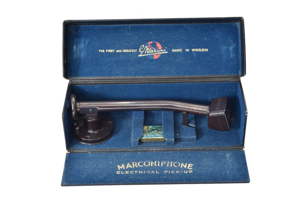 Marconiphone No 10 gramophone pick up - Snellings Museum