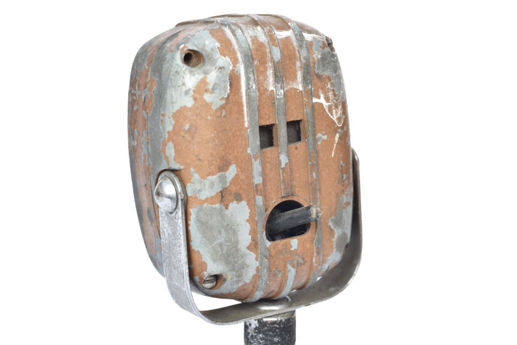 Pye communications microphone - Snellings Museum