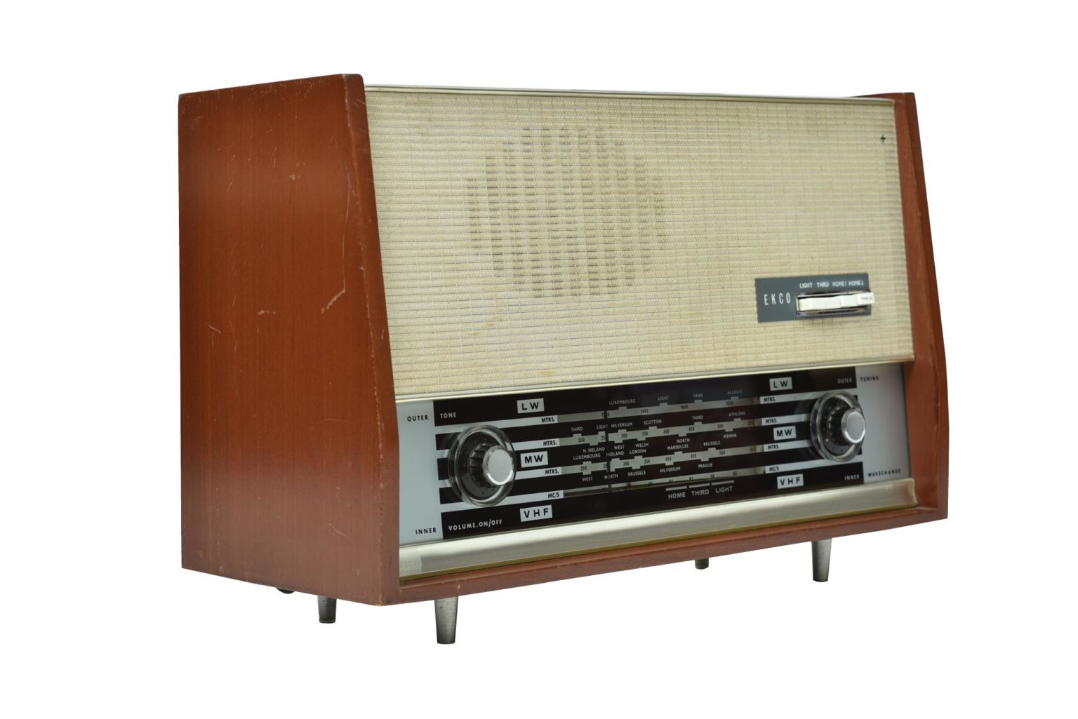 Ekco CR 152 car radio - Snellings Museum
