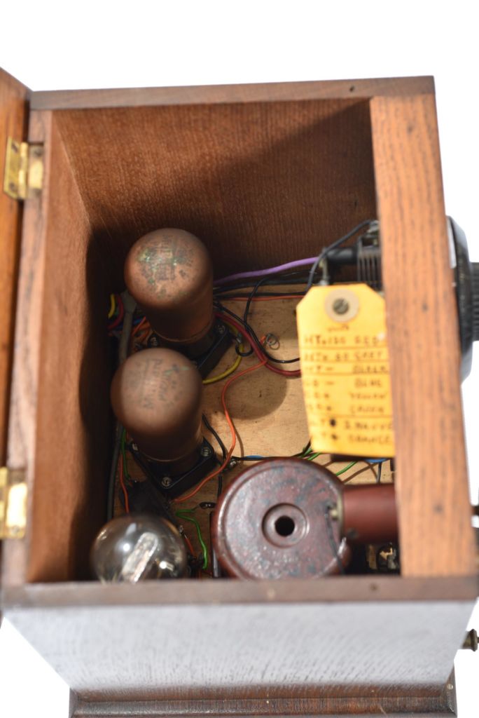 Home Built valve radio receiver - Snellings Museum