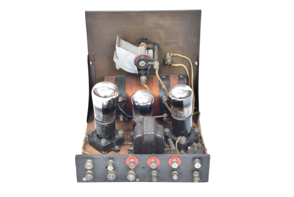 Home Built valve radio receiver - Snellings Museum