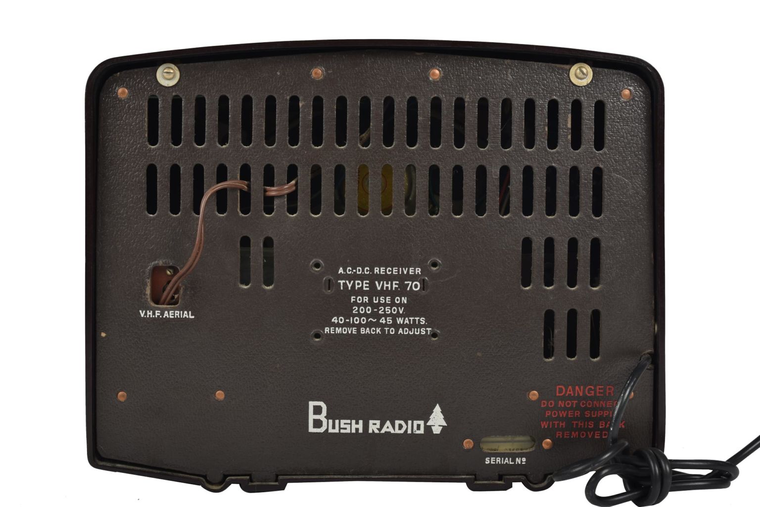 Bush VHF70 - Snellings Museum