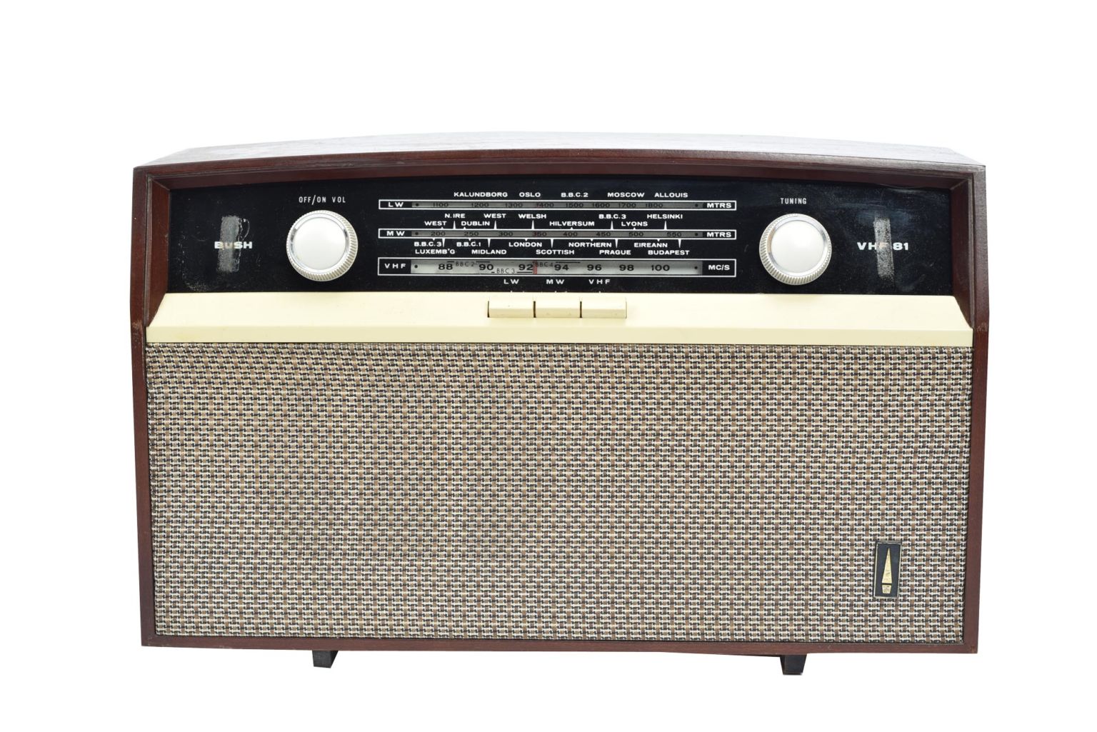 Bush SRP 31C record player with Garrard 210 deck - Snellings Museum