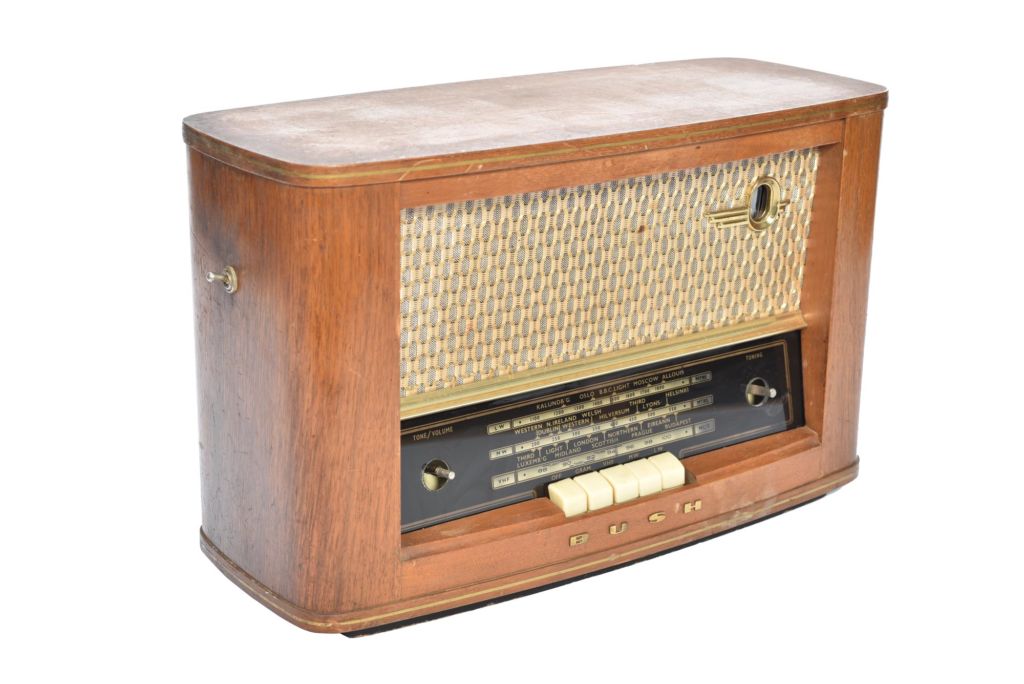 Bush SRP 31C record player with Garrard 210 deck - Snellings Museum