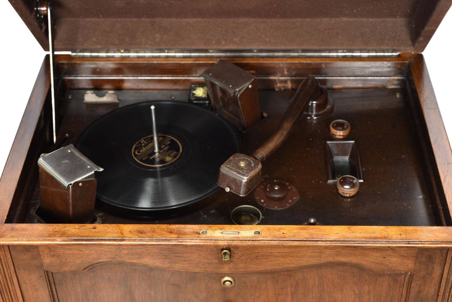HMV 521AC radiogram - Snellings Museum