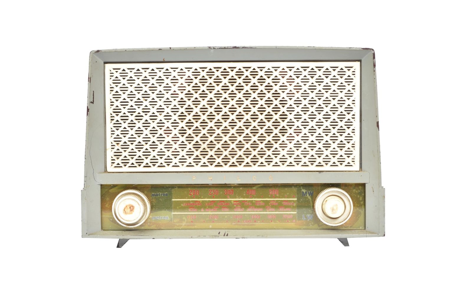 Philco A3700 valve table radio - Snellings Museum