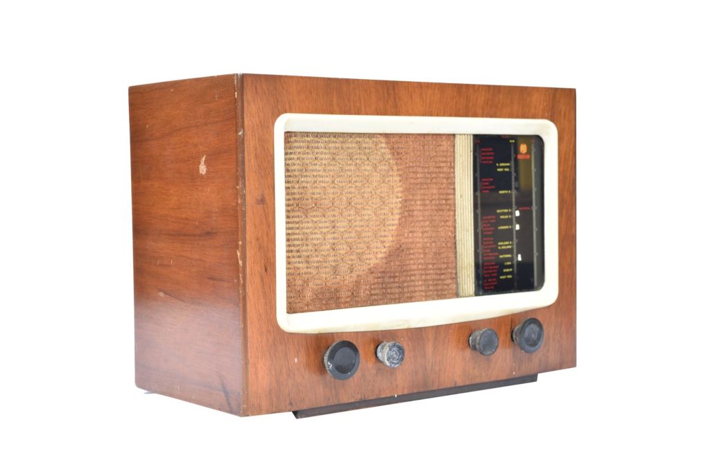 Home Built valve crystal set radio - Snellings Museum