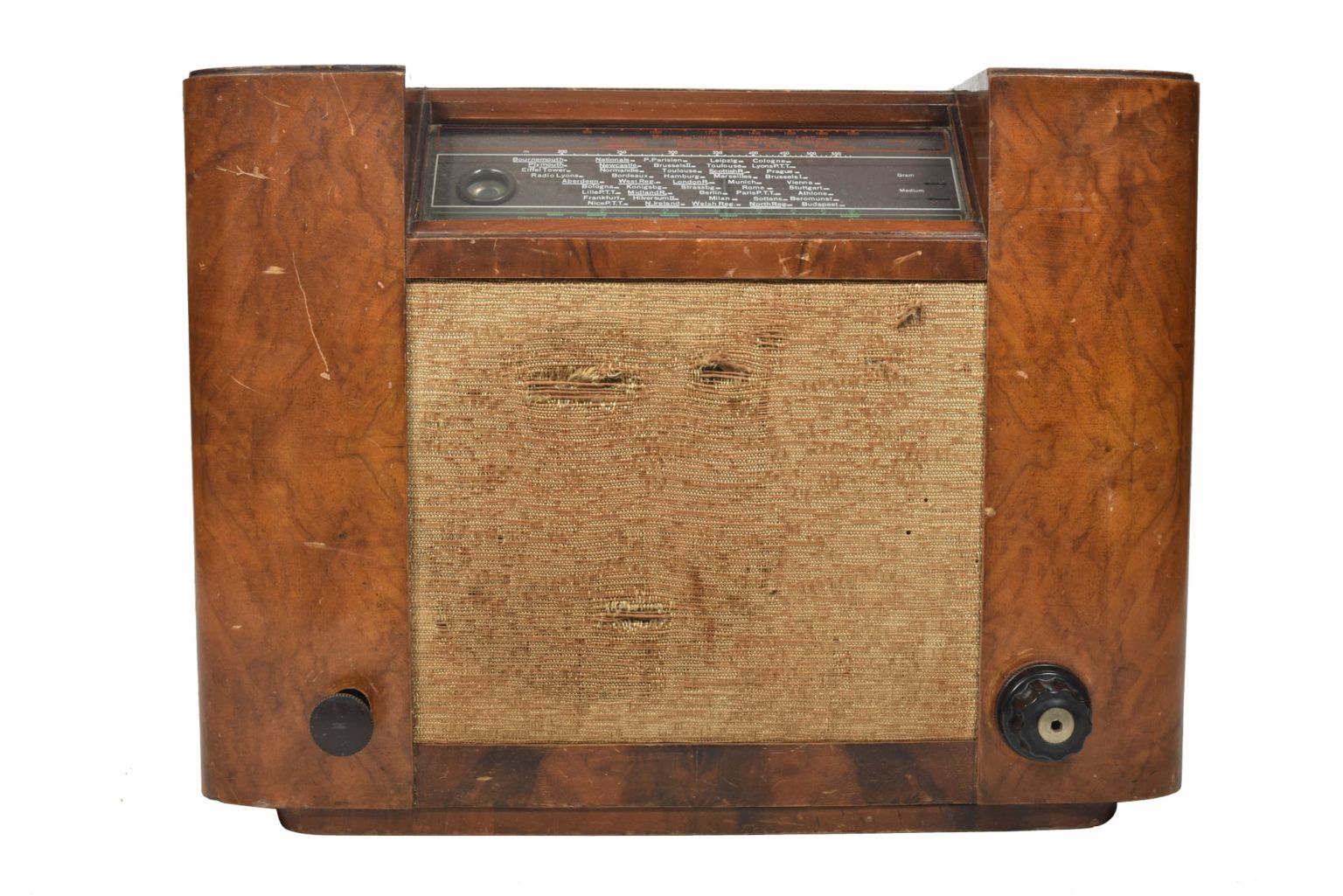 Philips 522A-15 valve radiogram - Snellings Museum