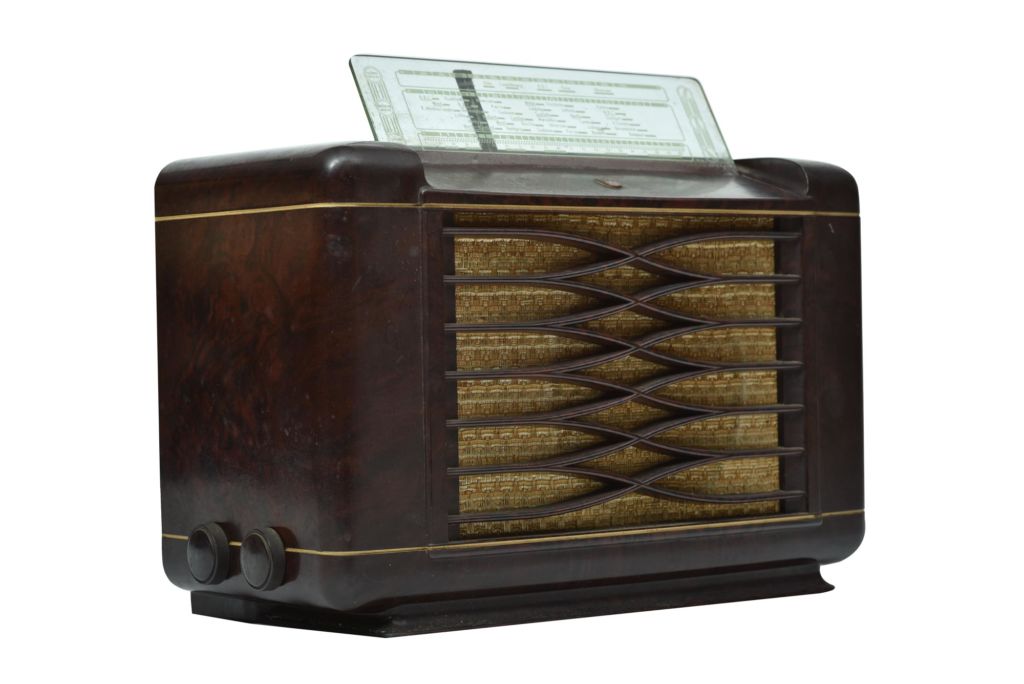 Philips 212 Electronic transistor record player - Snellings Museum