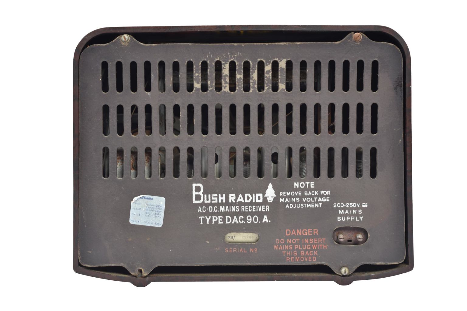 Bush DAC90A - Snellings Museum