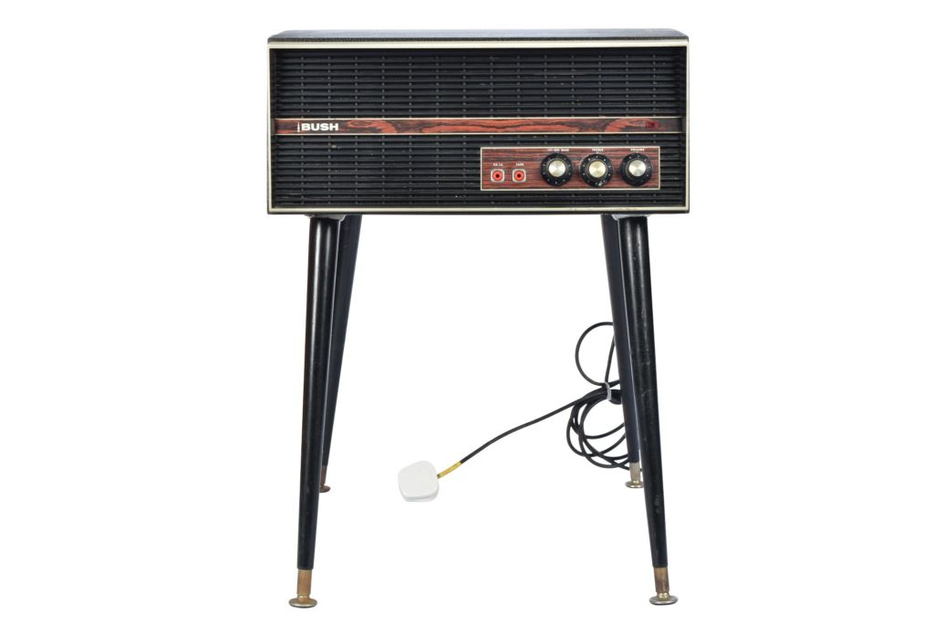 Philips 212 Electronic transistor record player - Snellings Museum