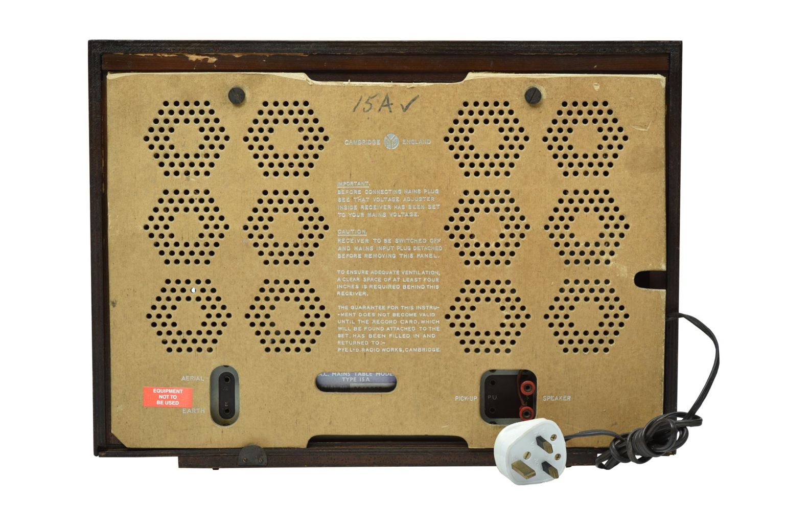 Pye 15A - Snellings Museum