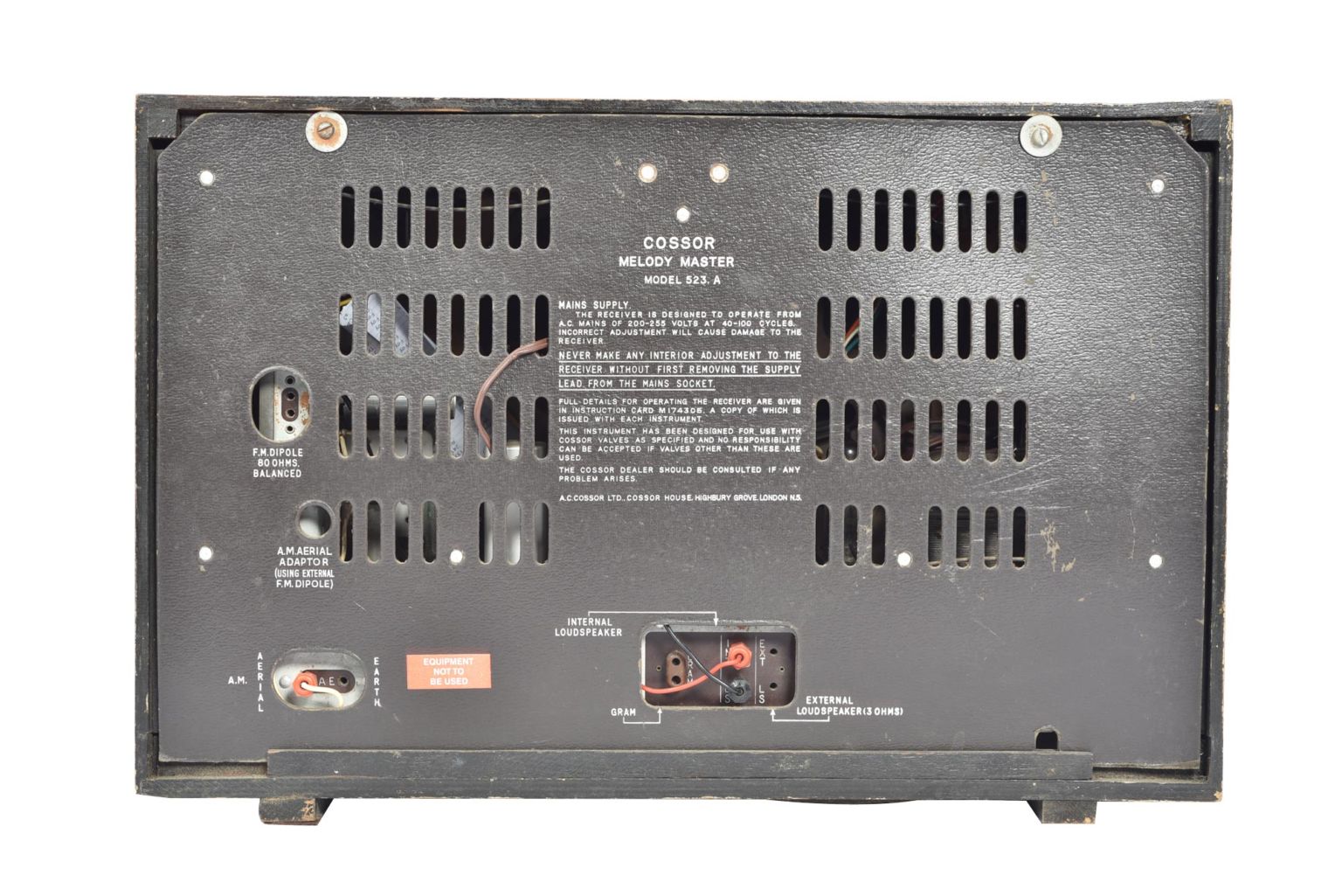 Cossor 523A - Snellings Museum