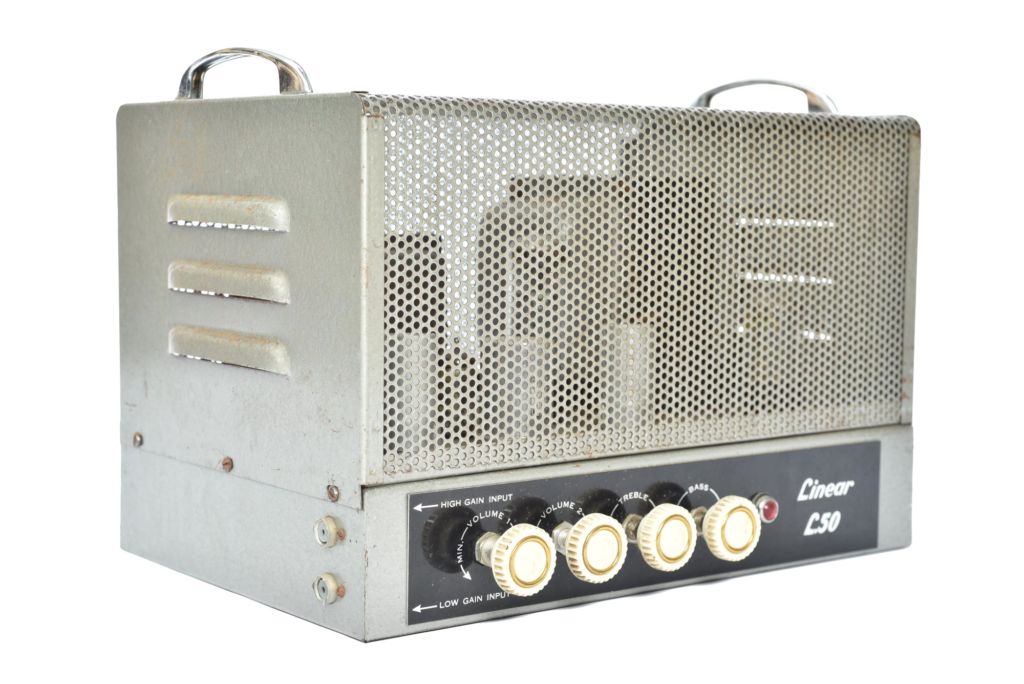 Linear Conchord valve amplifier - Snellings Museum