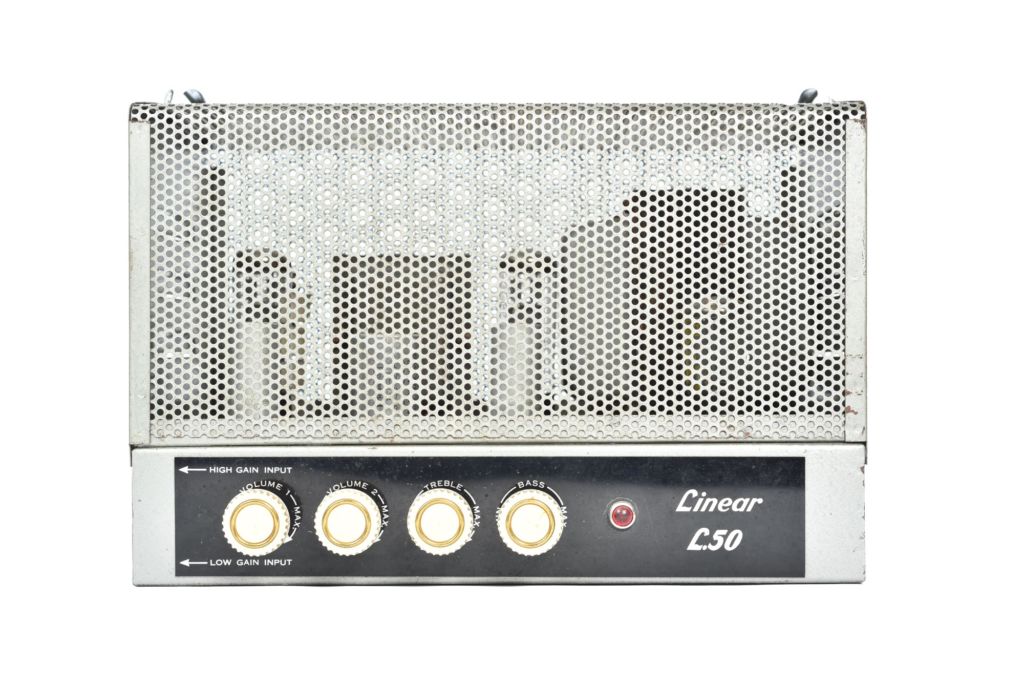 Linear L50 valve amplifier - Snellings Museum