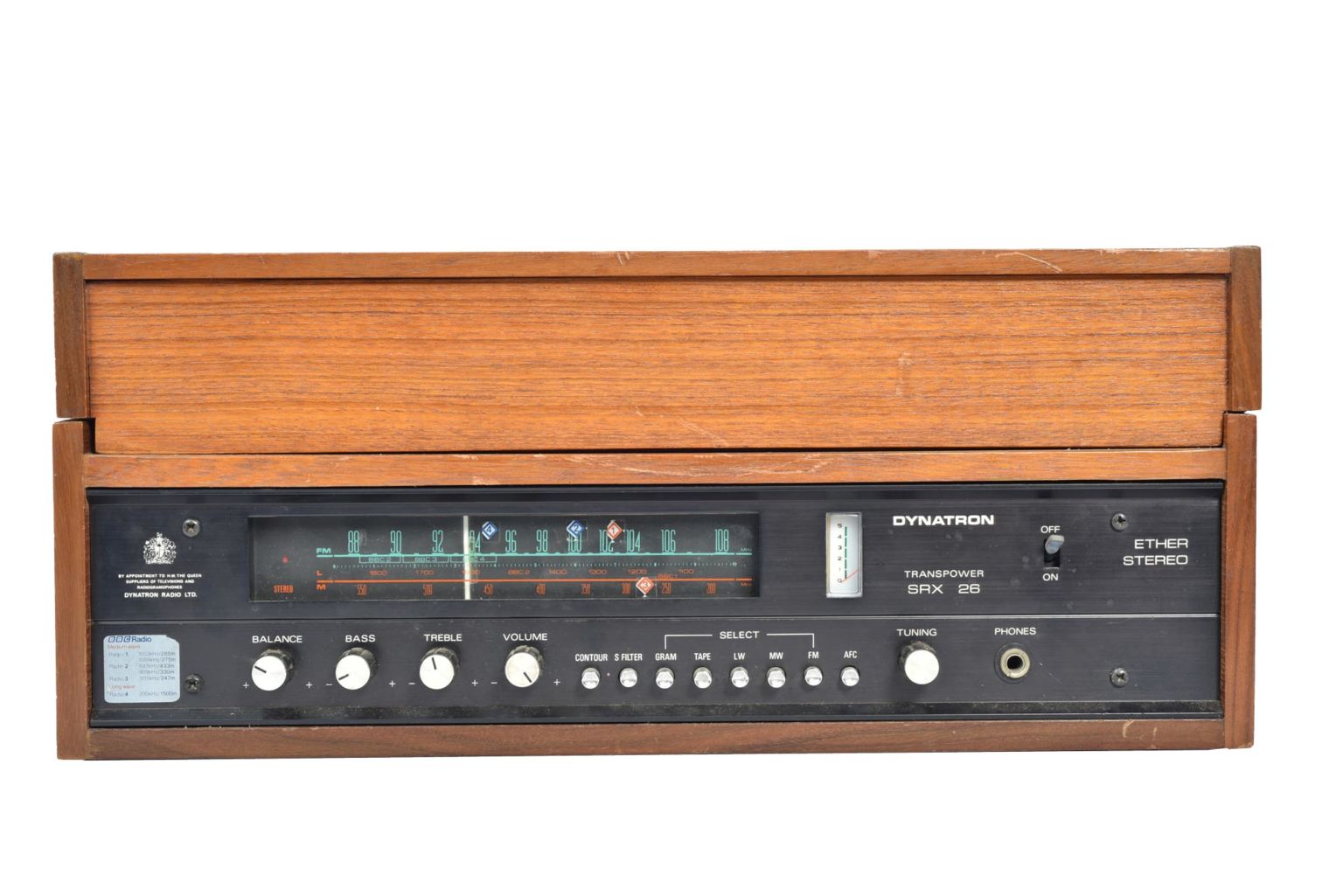 Dynatron HFC 32 radiogram with transpower SRX 26 tuner and Goldring ...