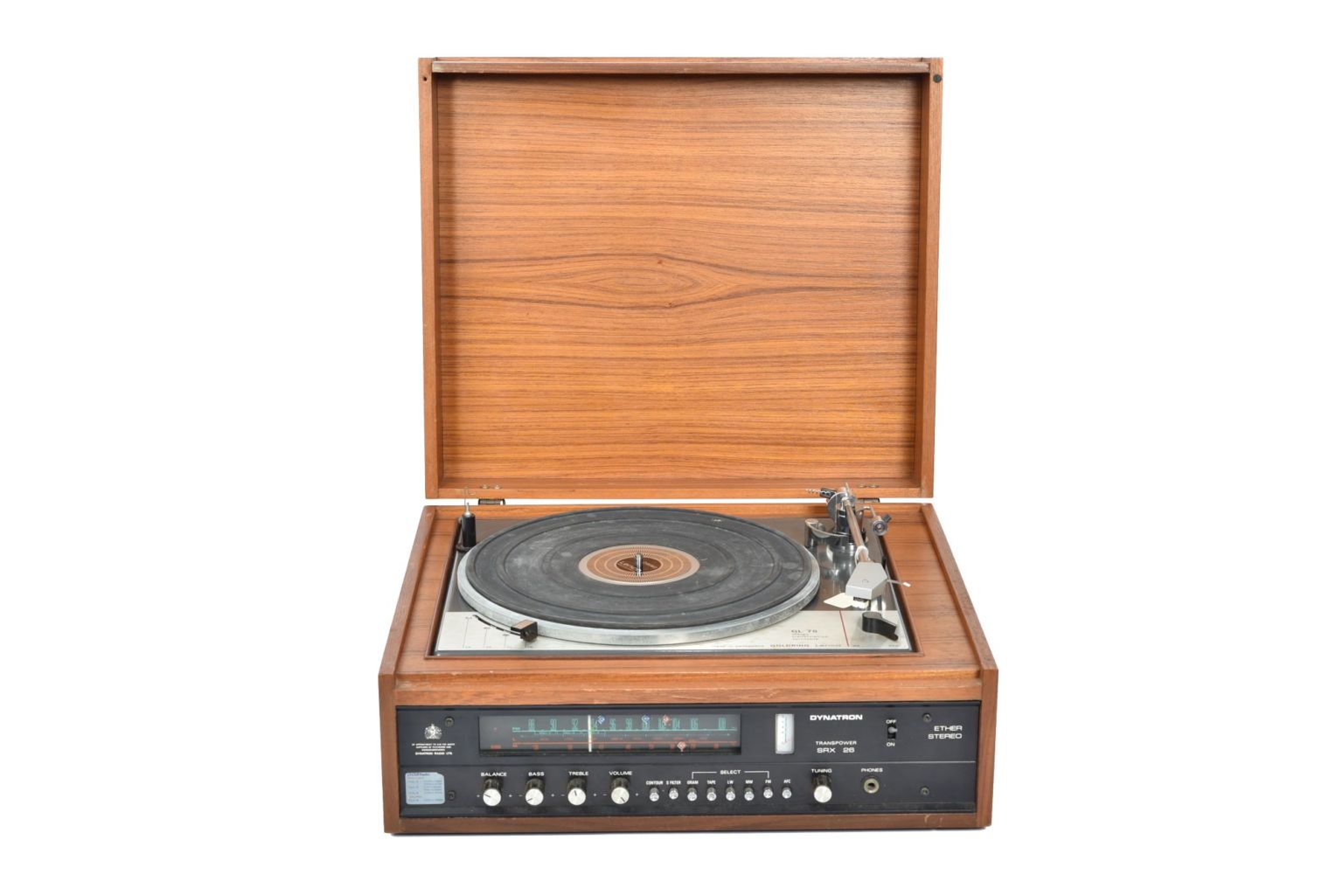 Dynatron HFC 32 radiogram with transpower SRX 26 tuner and Goldring ...