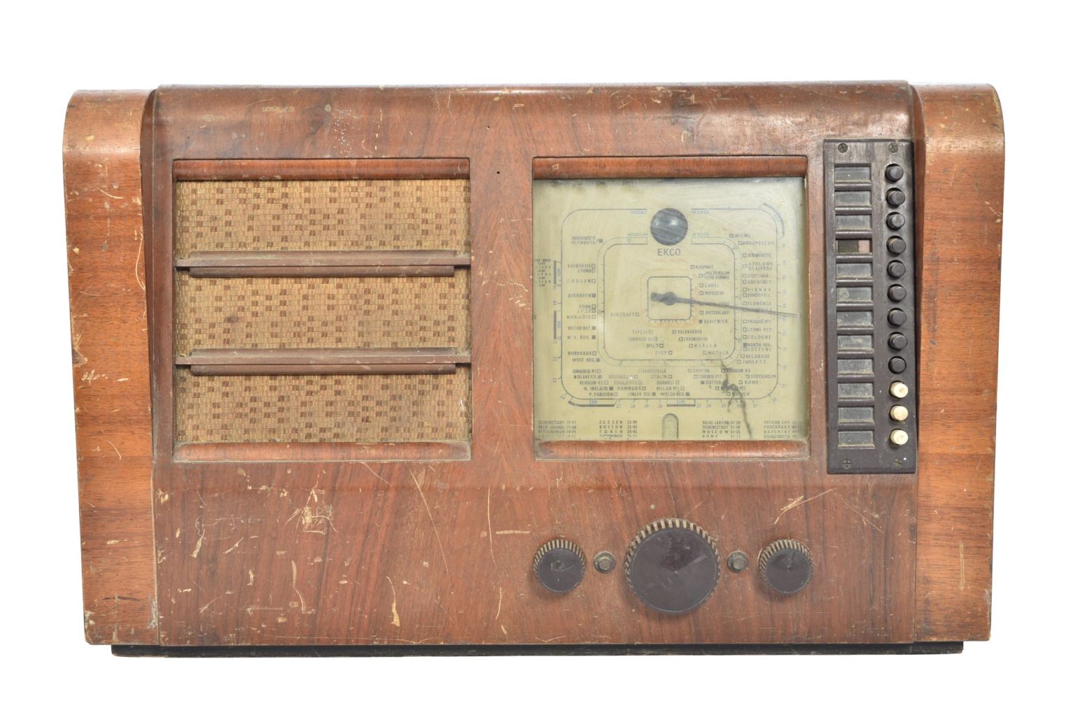 Ekco PB289 valve table radio - Snellings Museum