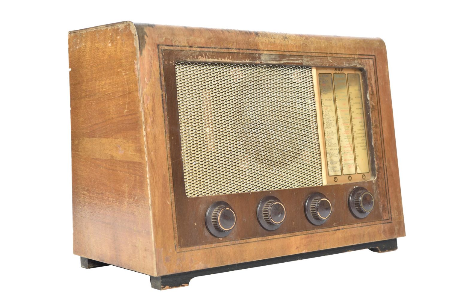 GEC BC 5442 valve radio - Snellings Museum