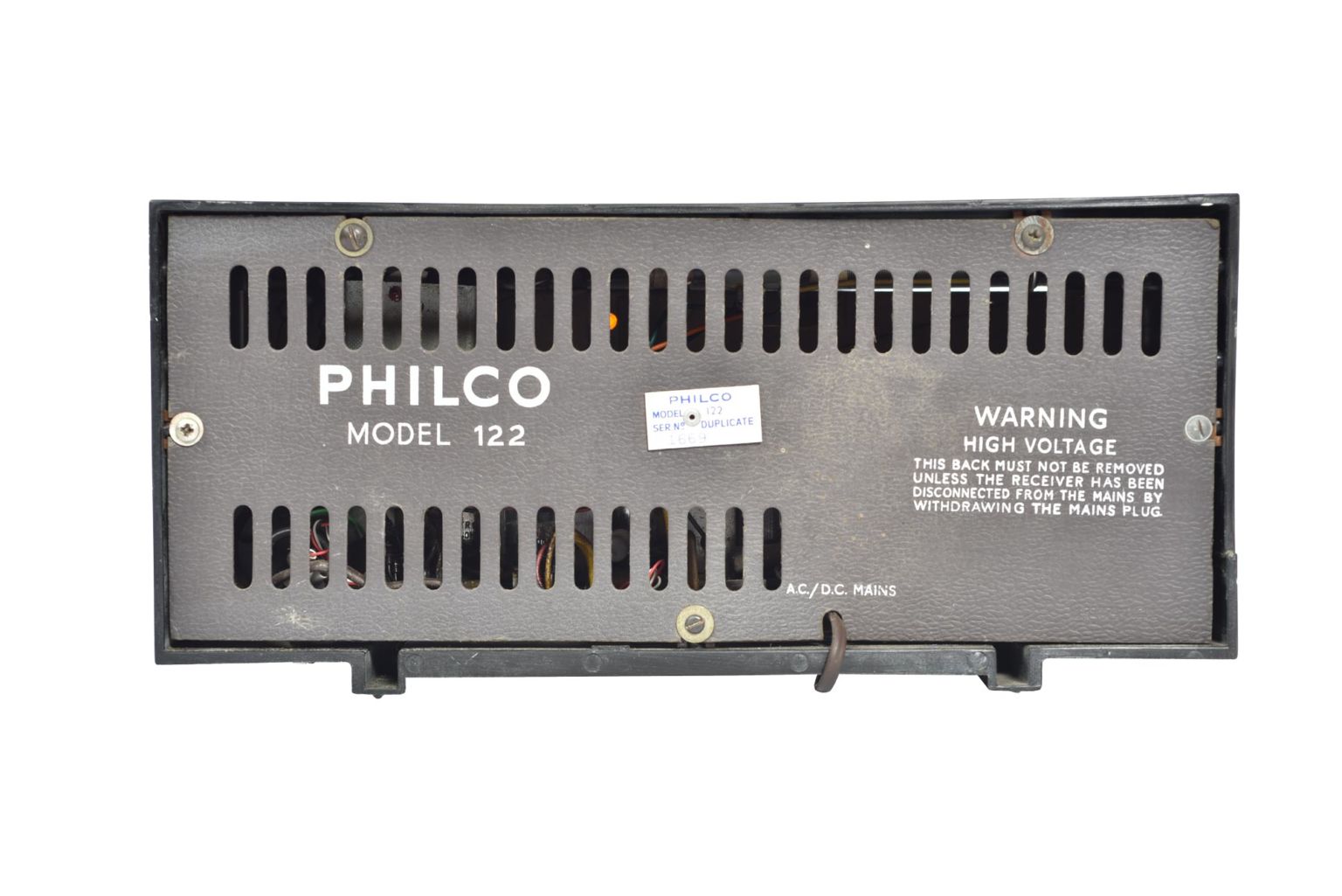 Philco Model 122 - Snellings Museum