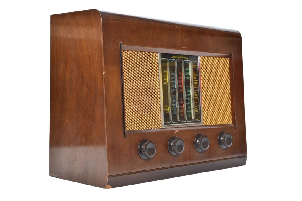 Home Built valve crystal radio set - Snellings Museum