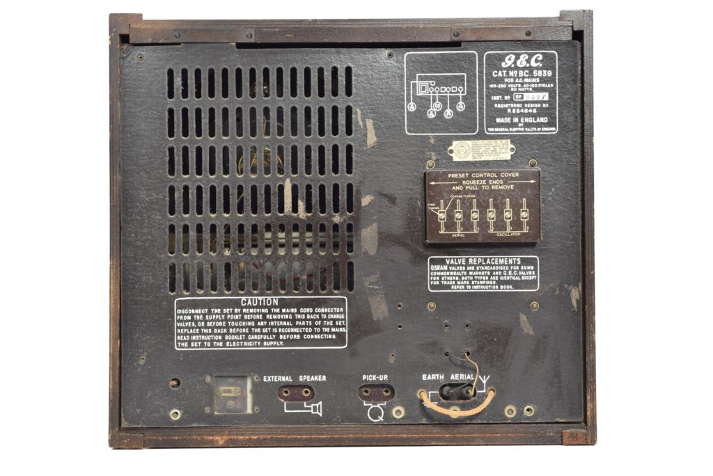 General Electric Company (GEC) Model 5839 - Snellings Museum