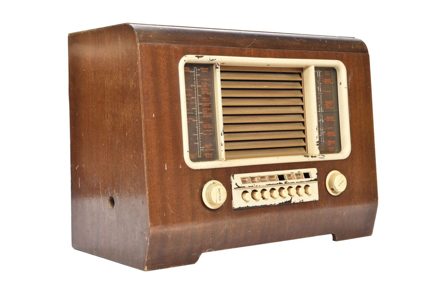 HMV Duo-Diffusion Auto Radiogram Nine 580. - Snellings Museum