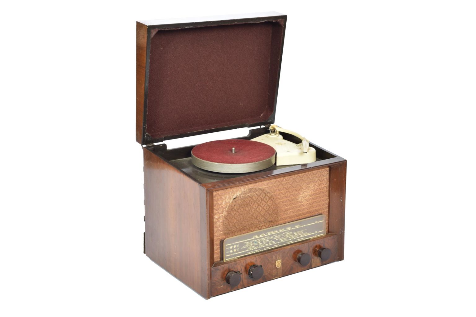 Philips 532A radiogram - Snellings Museum