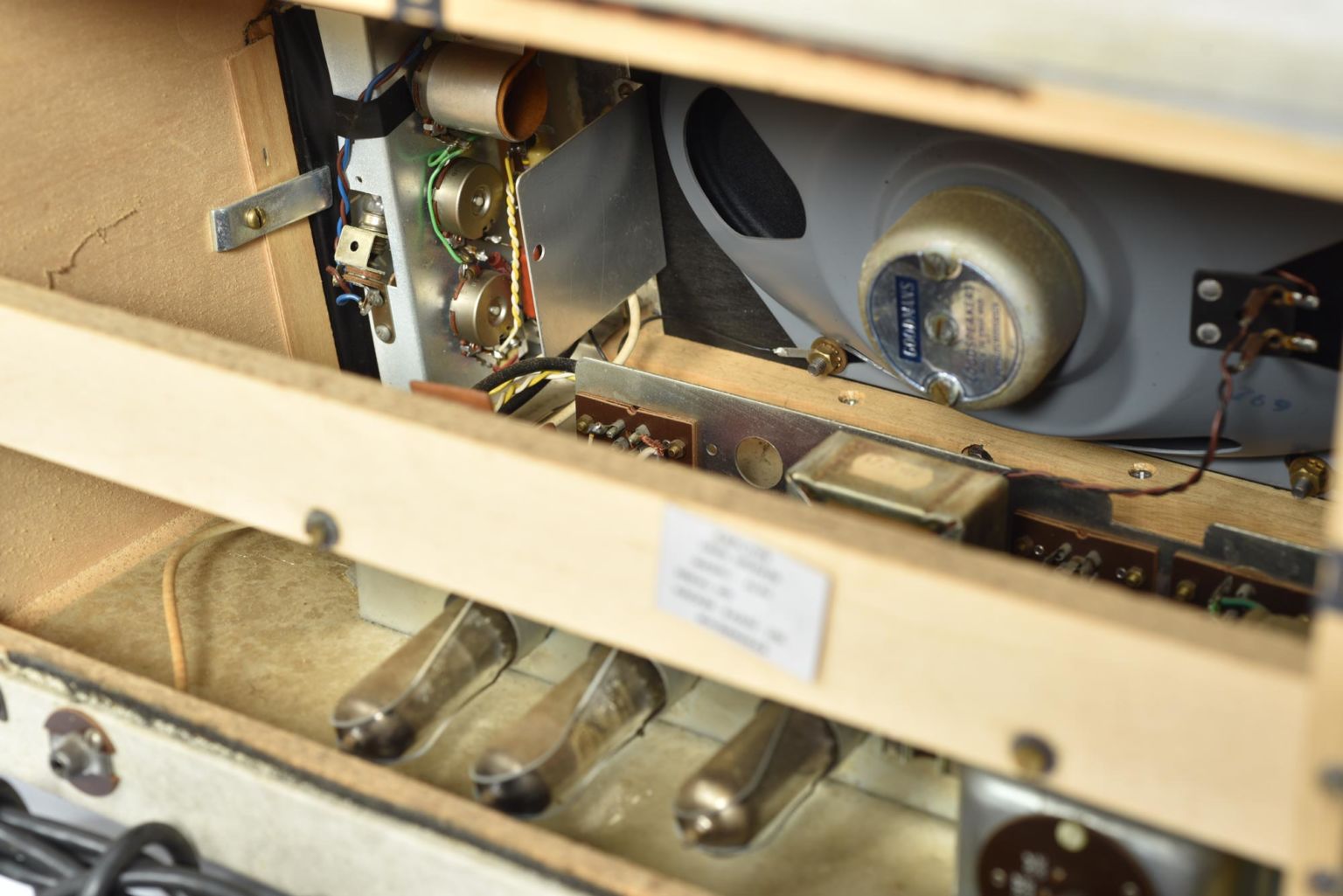 Hacker Amplifier Loudspeaker Unit Type AL 42 - Snellings Museum