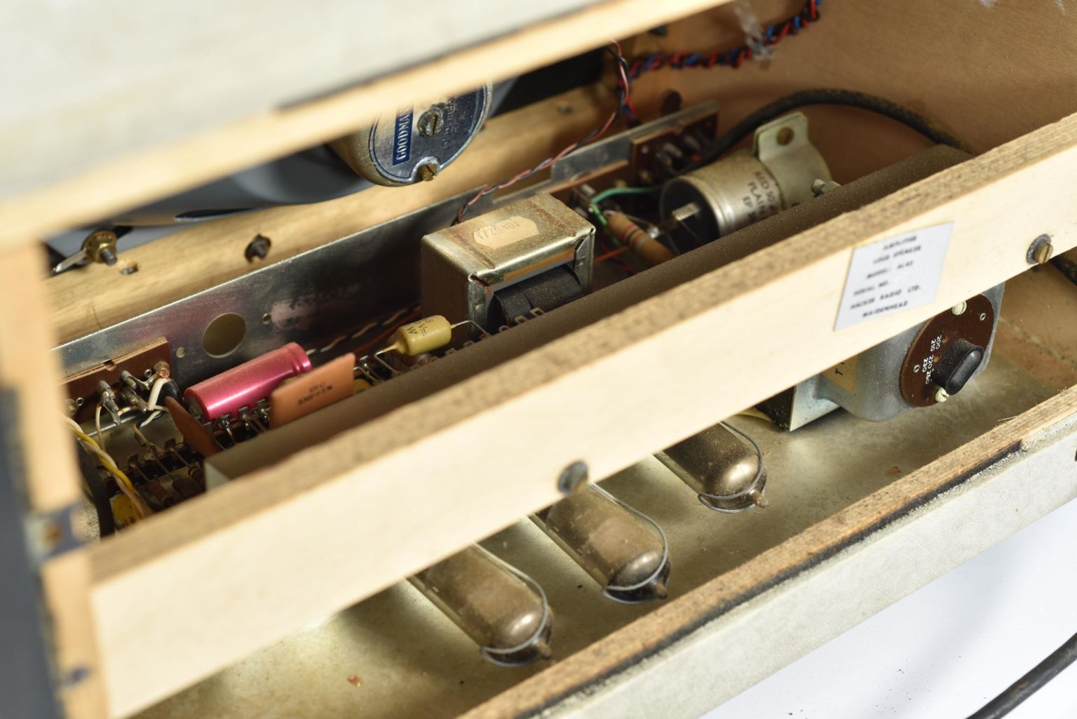 Hacker Amplifier Loudspeaker Unit Type AL 42 - Snellings Museum