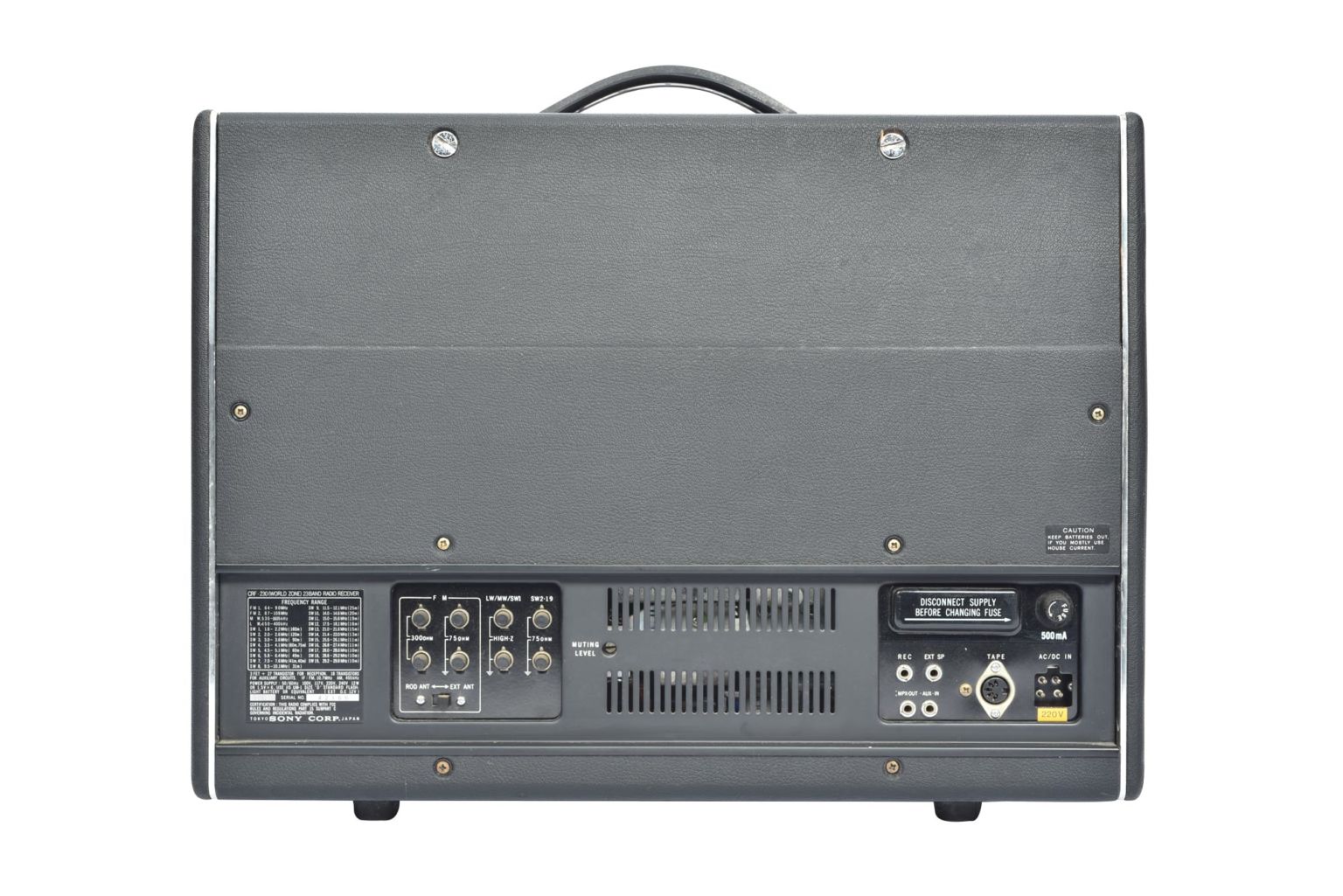 Sony CRF-230 World Radio - Snellings Museum