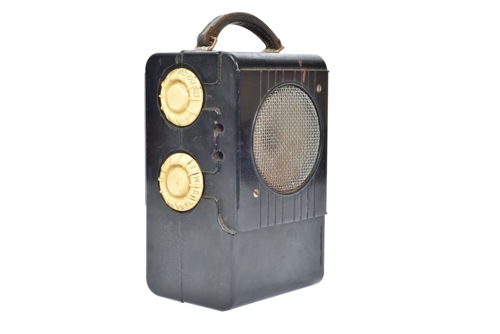 Homebuilt valve radio - Snellings Museum