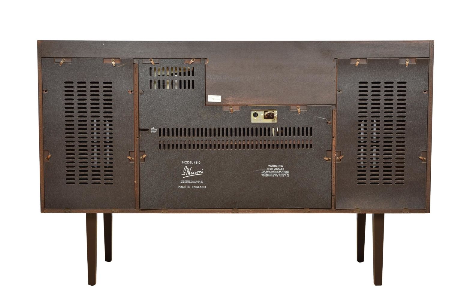 Marconiphone Solid State Stereophonic Radiogram 4310 - Snellings Museum