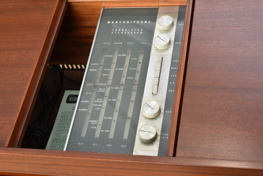 Marconiphone Solid State Stereophonic Radiogram 4310 - Snellings Museum