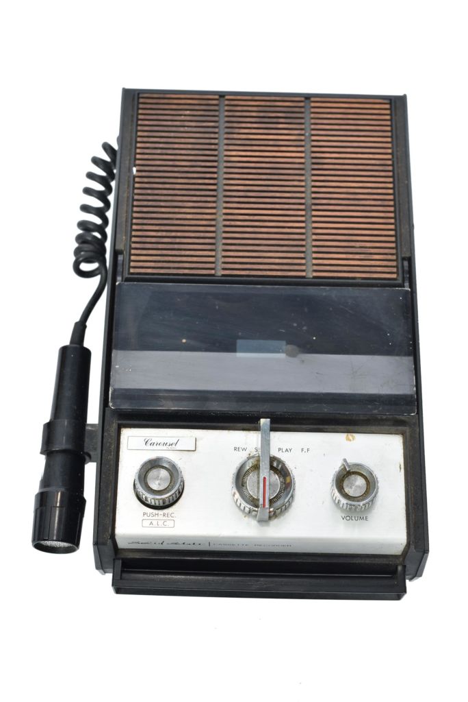 Jones 'Carousel' solid state cassette recorder - Snellings Museum