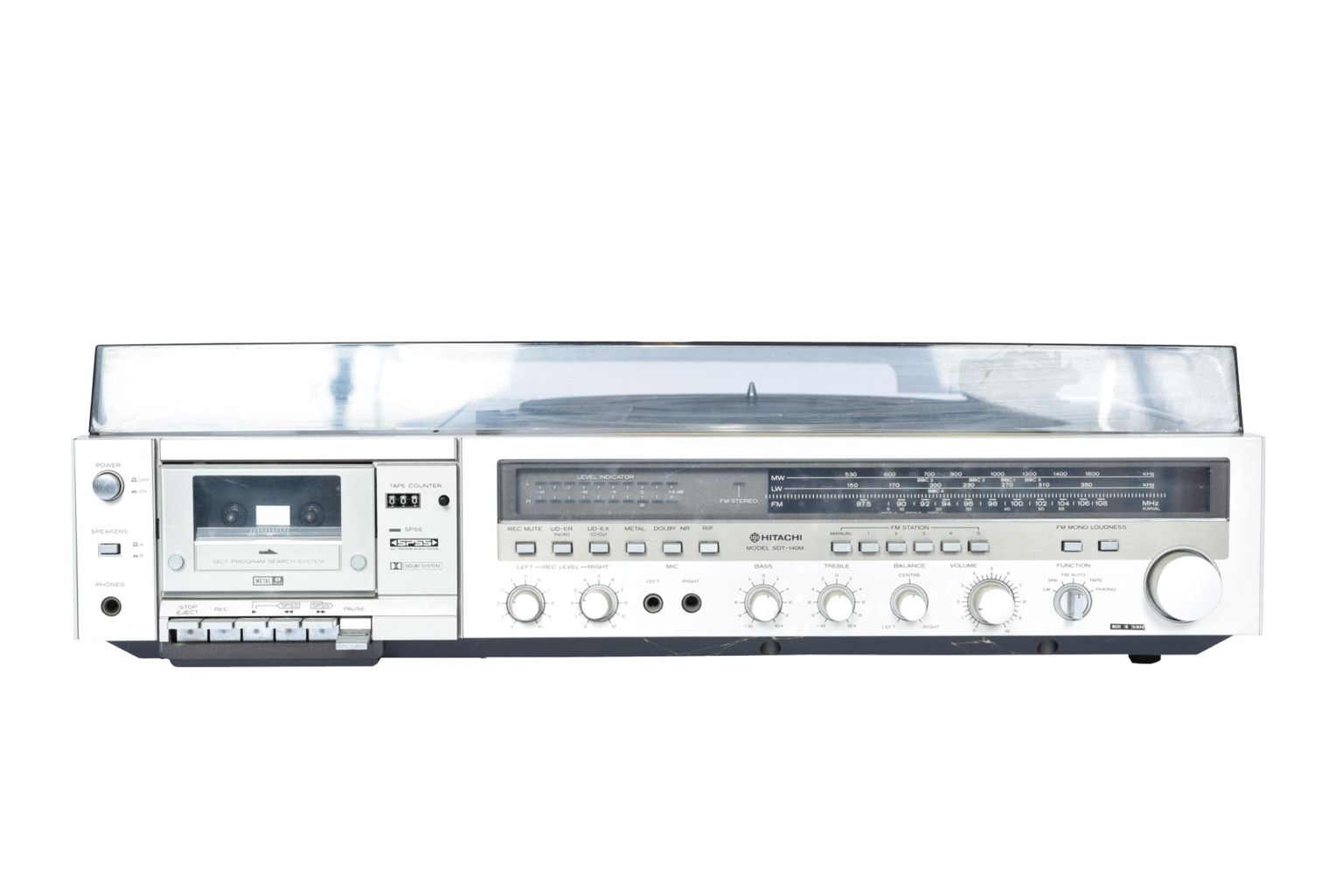 Hitachi SDT-140M Stereo Music Centre - Snellings Museum